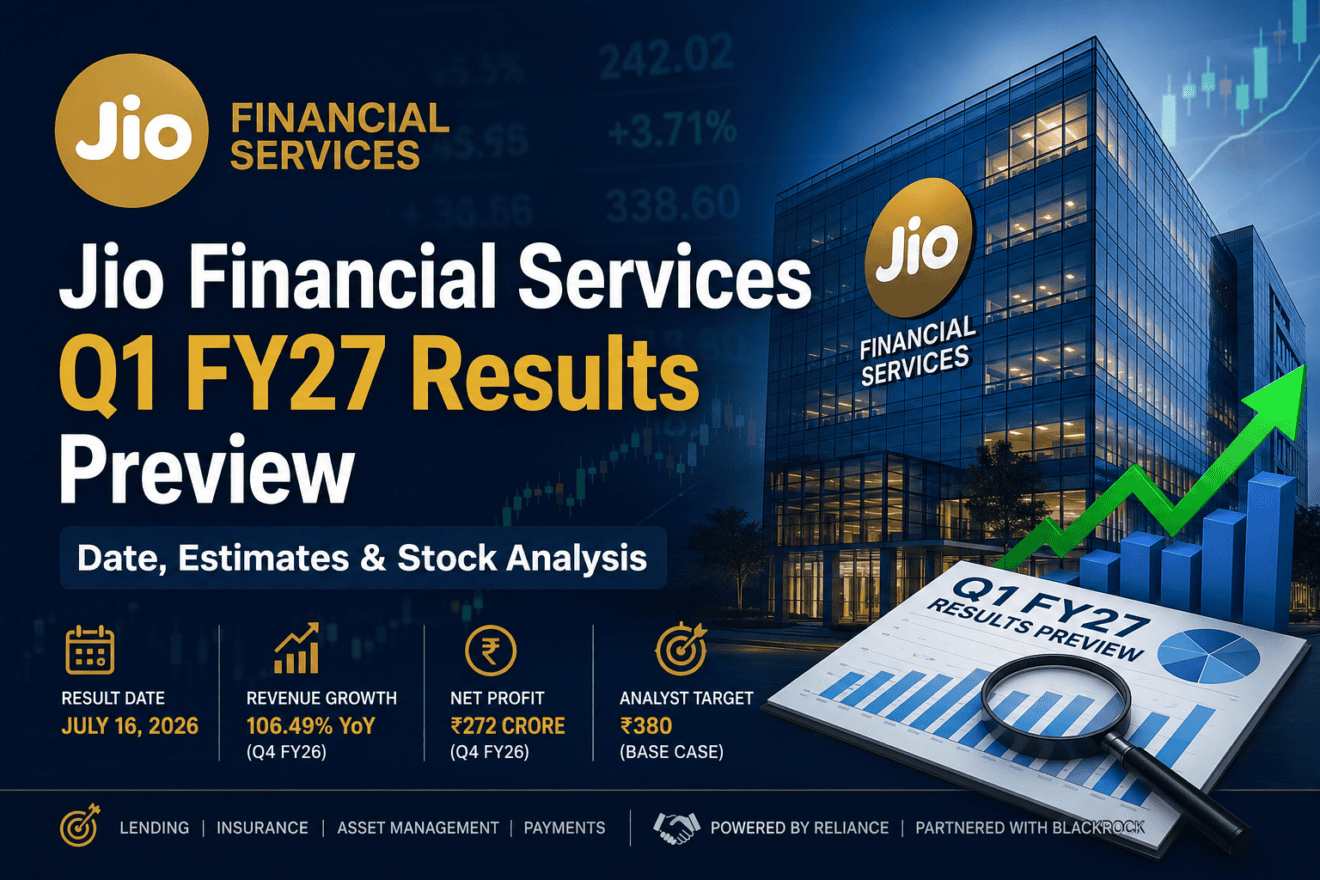 Jio Financial Services Q1 FY27 Results Preview: Date, Estimates & Stock ...